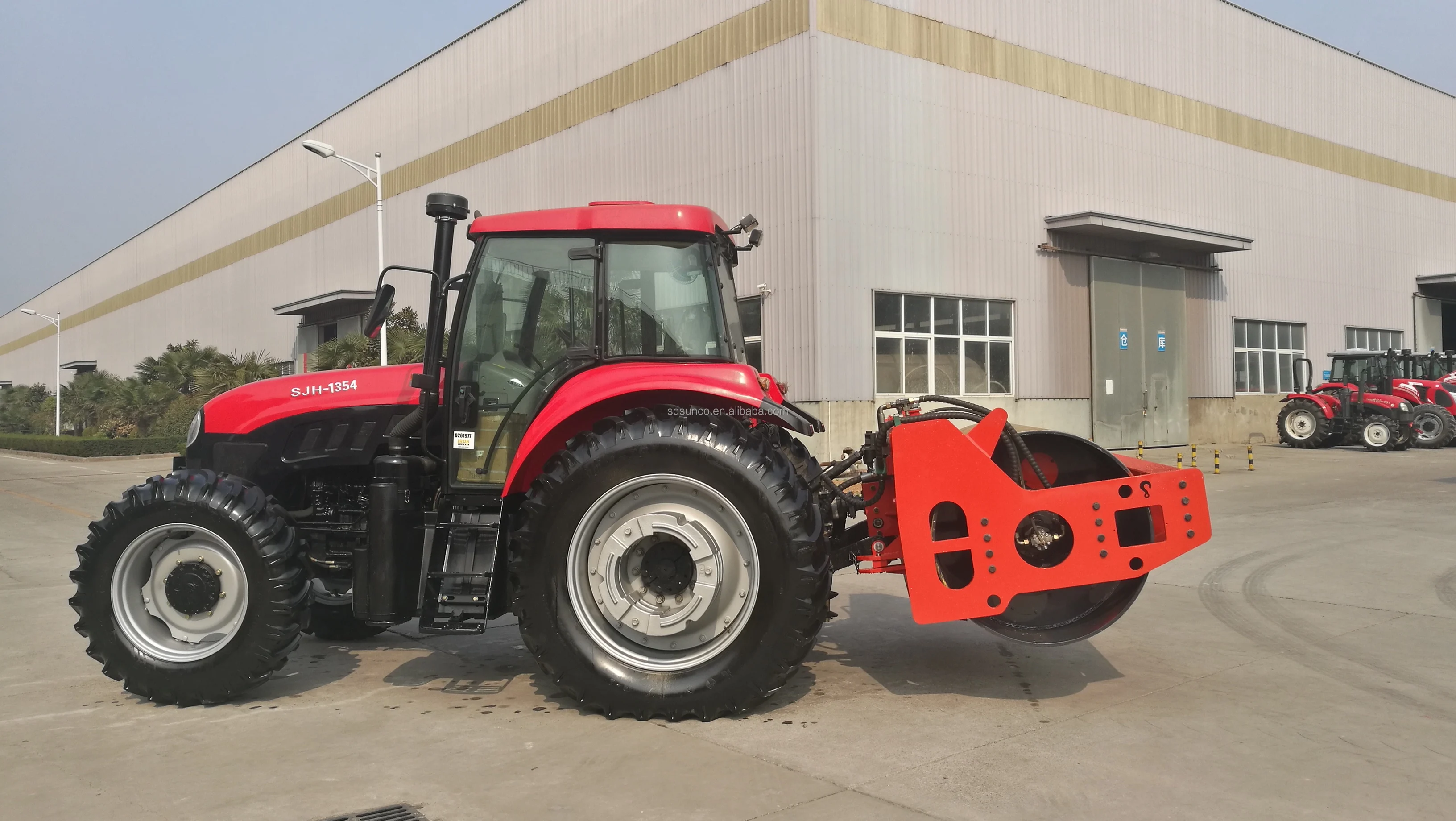 Tractor Towable Vibratory Roller Rear 3-point Roller - Buy Towable-type ...