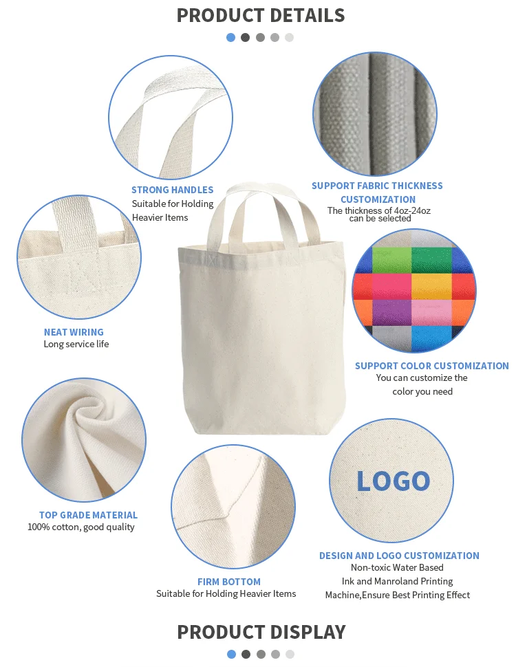 Sublimation Tote Bags - Custom Logo Printed & Eco-friendly