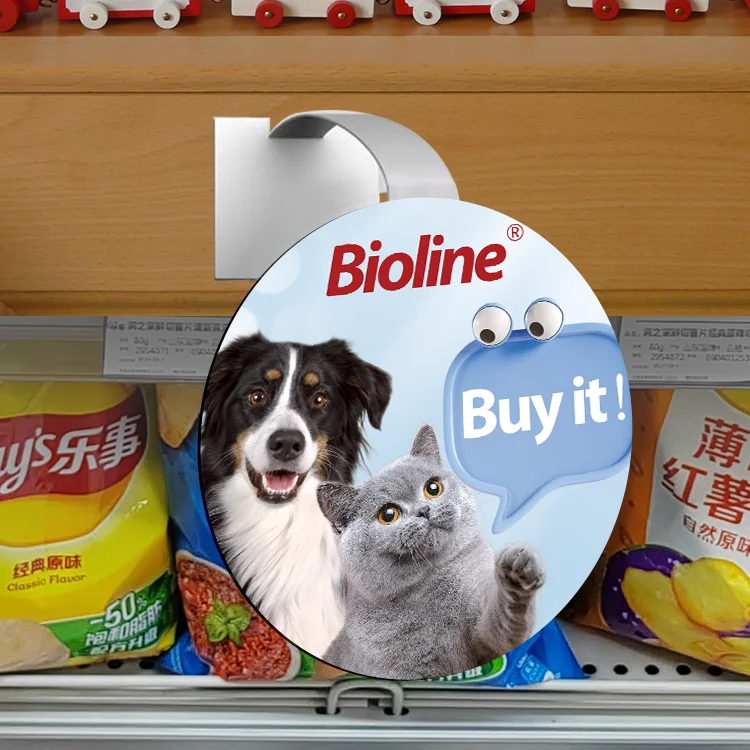 Custom Design Shelf Talker - Eye-Catching Display Wobbler