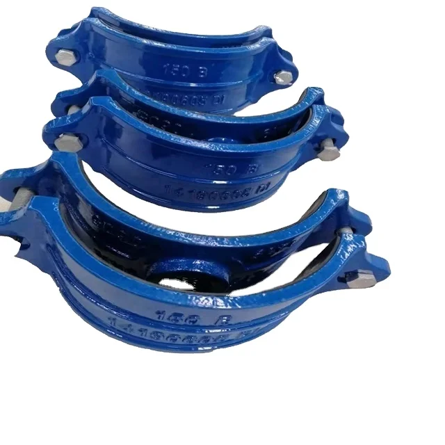 Ductile Iron Tapping Saddle Joint with SS Band Strapped for Di/steel ...