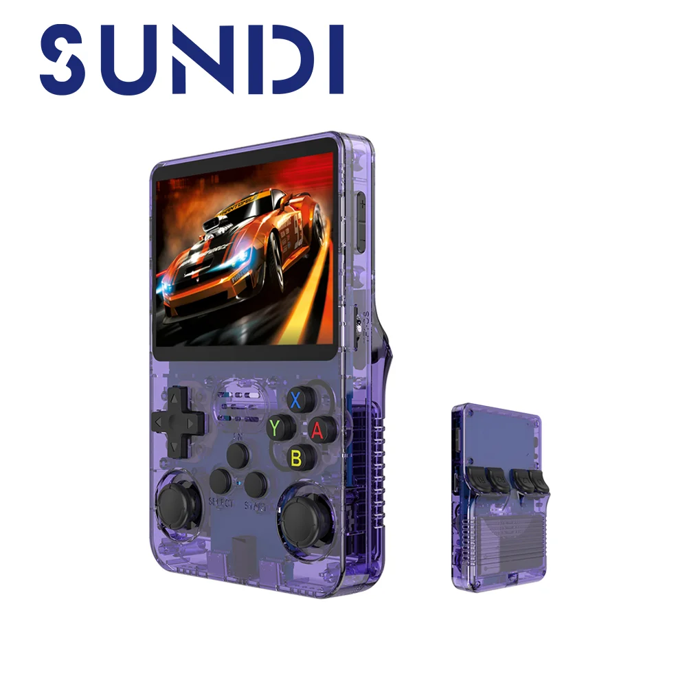 R36s Classic Games Player Retro Mini Handheld Video Game Console 64gb ...