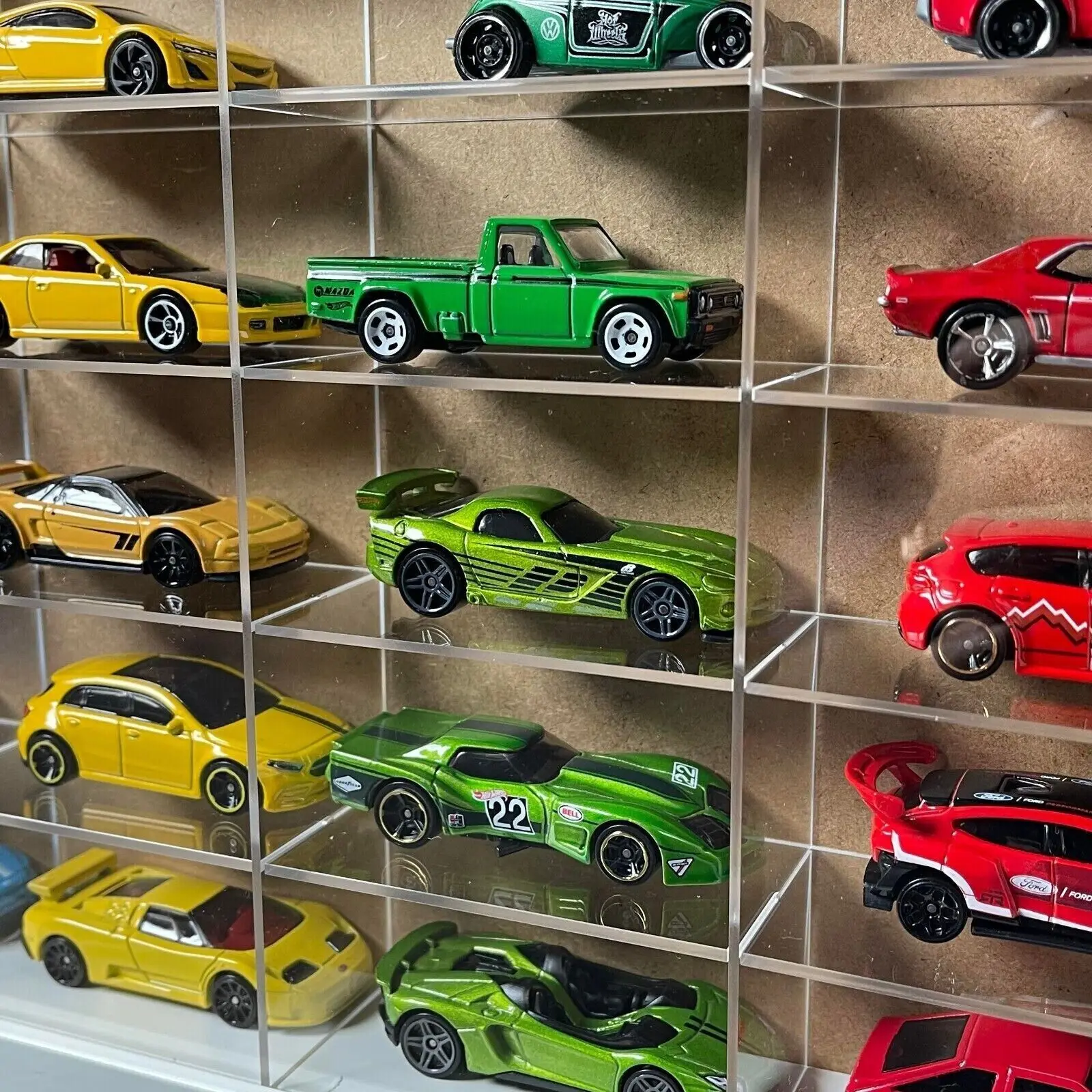 Acrylic Cars Dividers - Perfect for Diecast Toy Display