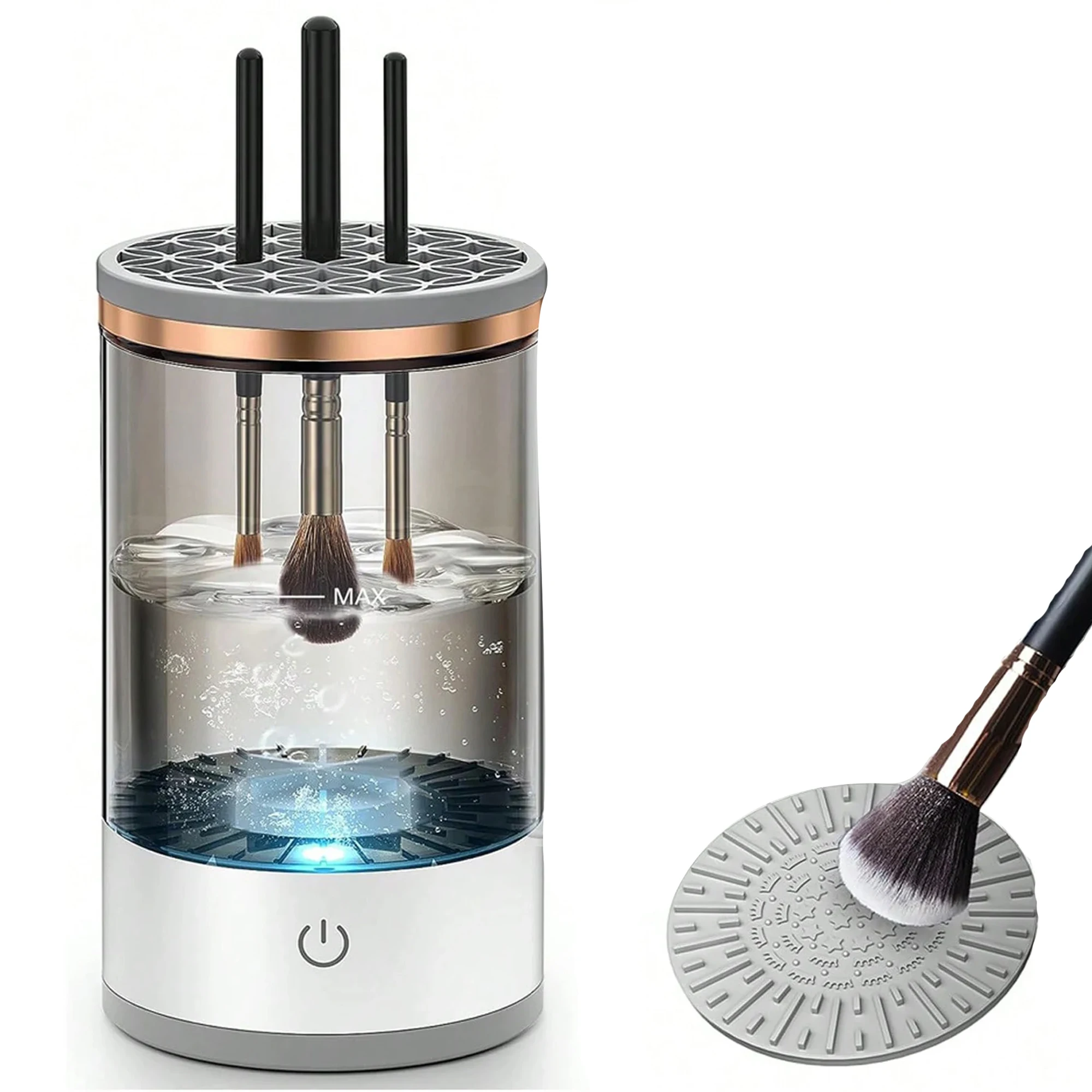 Makeup Brush Set Cleaner - 3 in 1 Electric Cleaner & Dryer