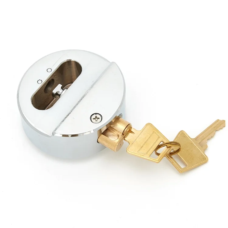 73mm High Quality Hockey Puck Lock Hidden Shackle Padlock - Buy China ...