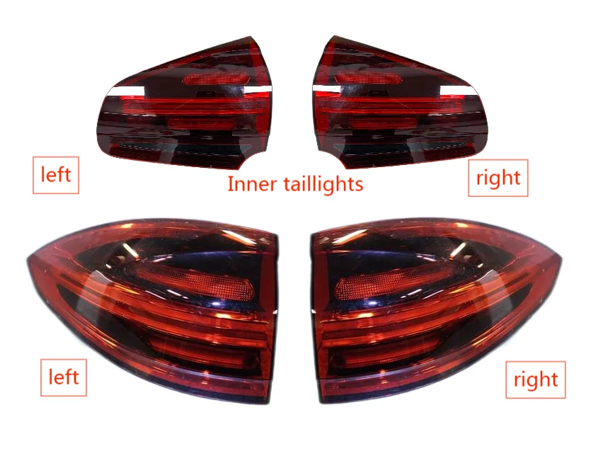 External Taillights Tail Light For Porsche Cayenne 2016-2018 92a ...