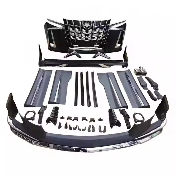 Car Body Kit Front Bumper Assembly Update SC Body Kits for Alphard 30 ...