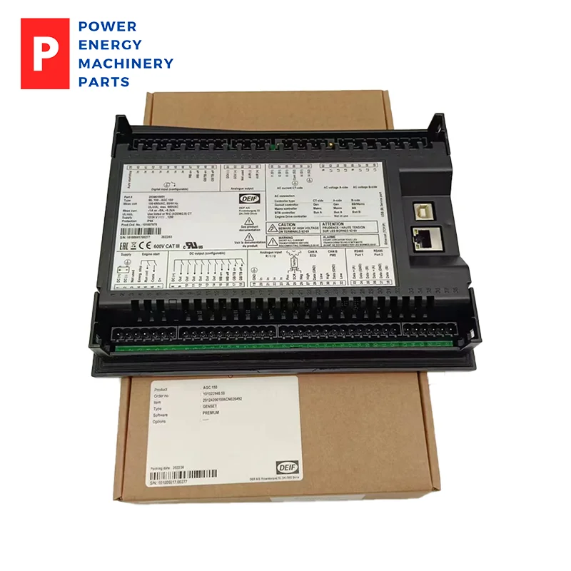 Original DEIF AGC150 Extended Genset Controller Core Single Work Engine ...