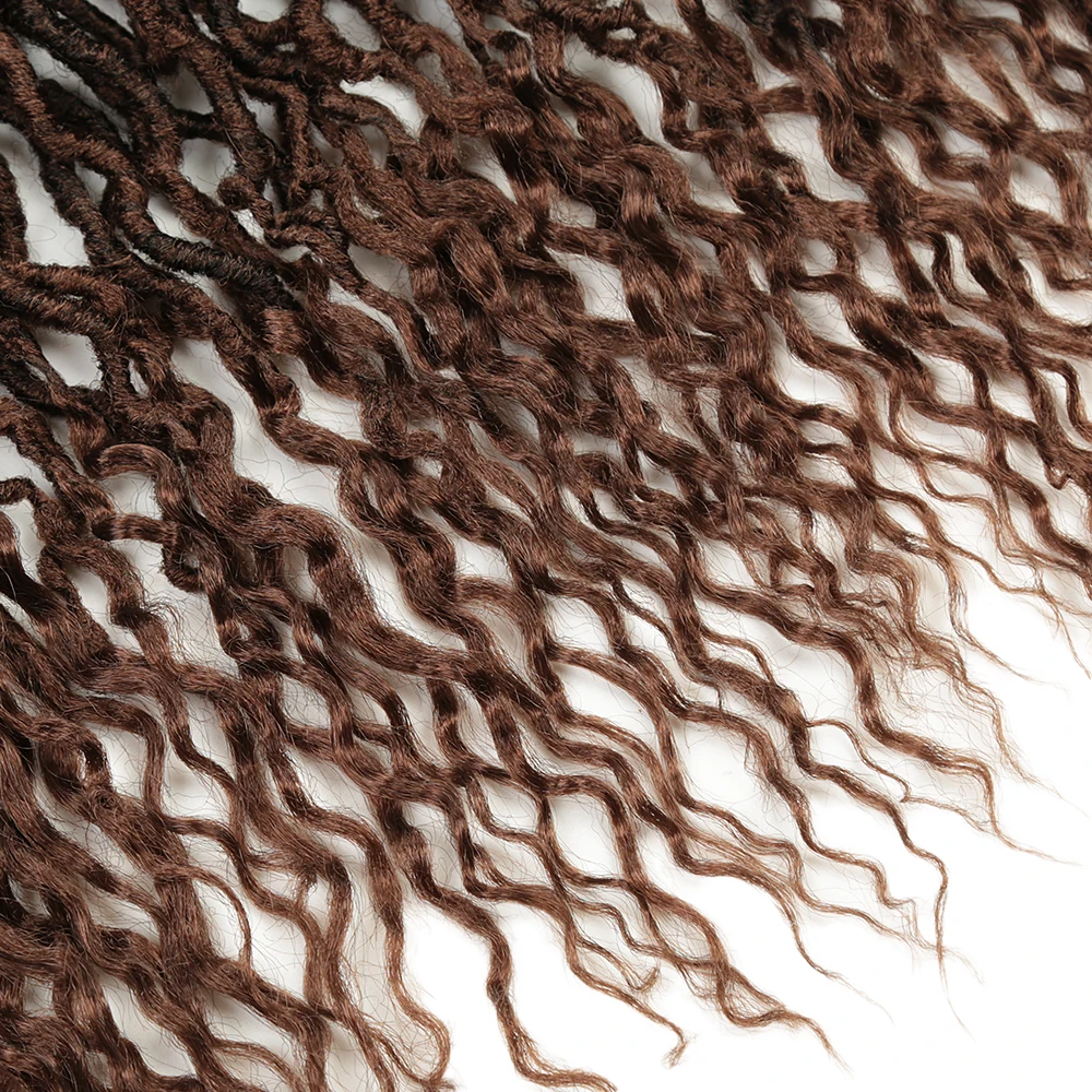 Faux Locs Synthetic Crochet Hair Goddess Large Chana Locs With Soft ...