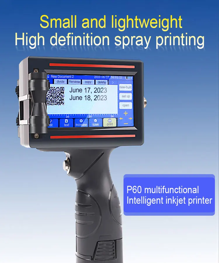 Wholesale Mini Portable Handheld Inkjet Printer Coding Machine