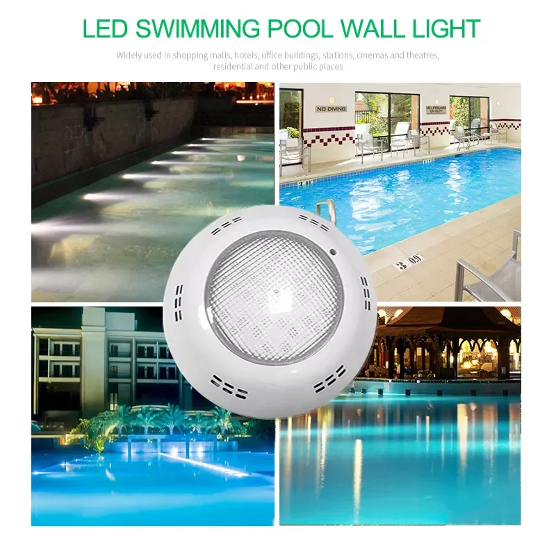 Factory Directly Supply Ip68 Ac12v 24/35/45/54w Rgb Underwater Waterproof Led Spa Pond Lighting ...