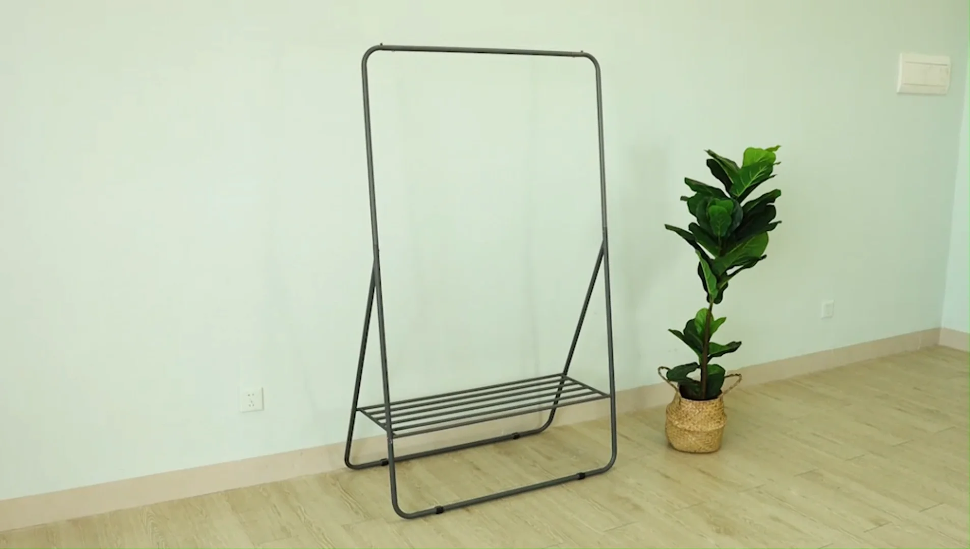 New Arrival Modern Single Pole With Shoe Garment Abaya Telescopic Rack ...