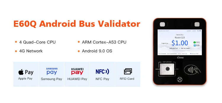 Lenz Android System Bus Validator with GPS 3G 4G QR NFC
