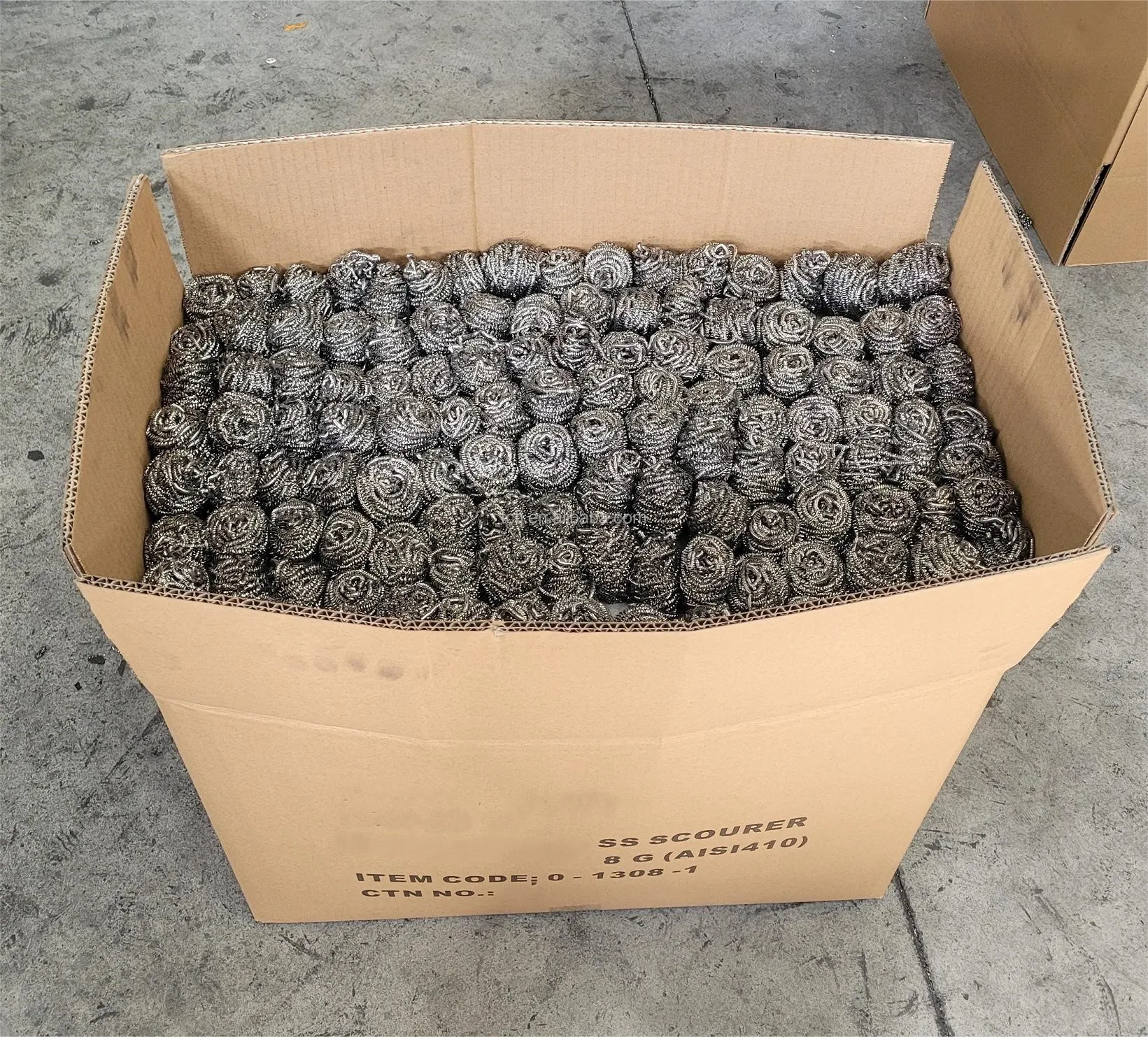 High Quality 410 Stainless Steel Scourer Kitchen Cleaning Scourer ...