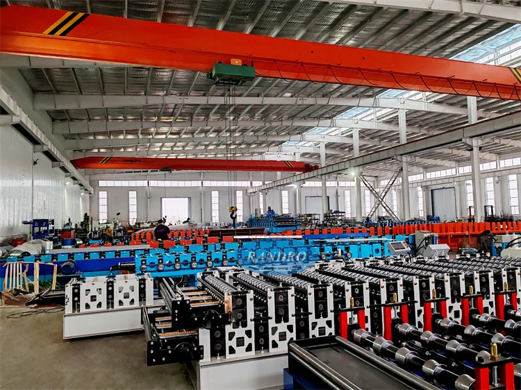 Warehouse Shelves Rack Beam Storage Rack Upright Pallet Roll Forming Machine Shelf Frame Forming ...