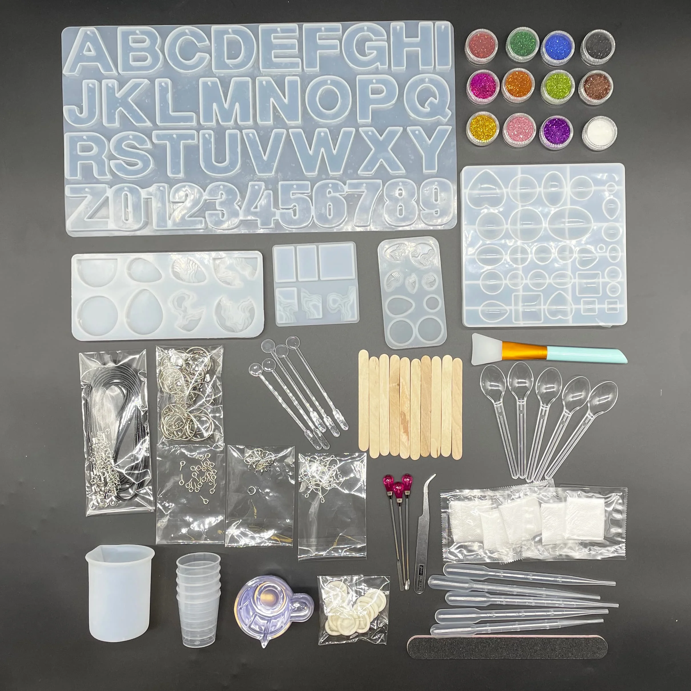 INTODIY Resin Kit for Beginners Perfume Bottle Resin Mold Kit Epoxy ...