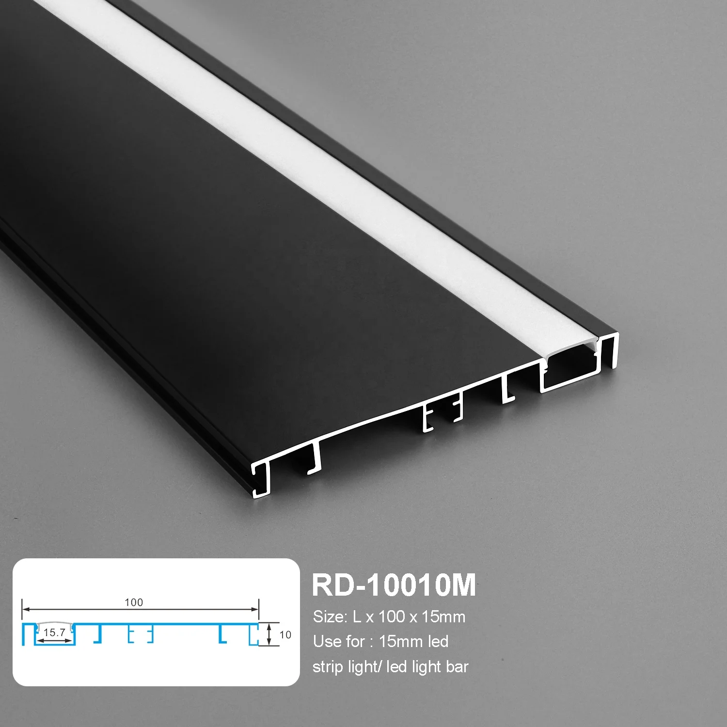New Products RD-10010M Aluminum Skirting Profiles Light Led Aluminum ...