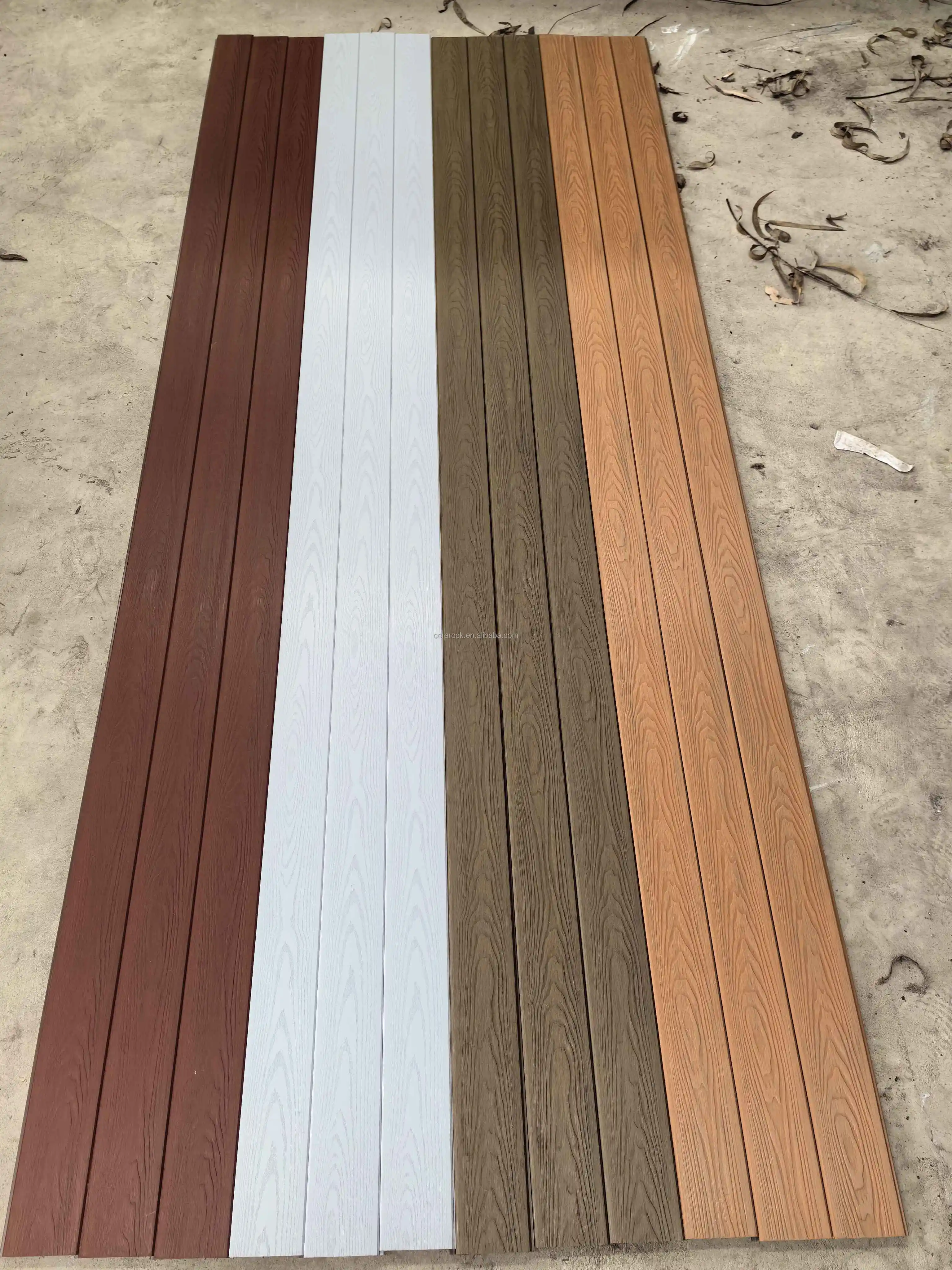 Outdoor 3d Embossing Asa Wpc Wall Panels Pvc Wall Cladding Boards For ...