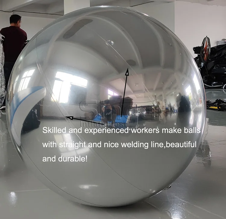 Hot Pink Inflatable Mirror Ball - Buy Inflatable Mirror Ball,Mirror ...