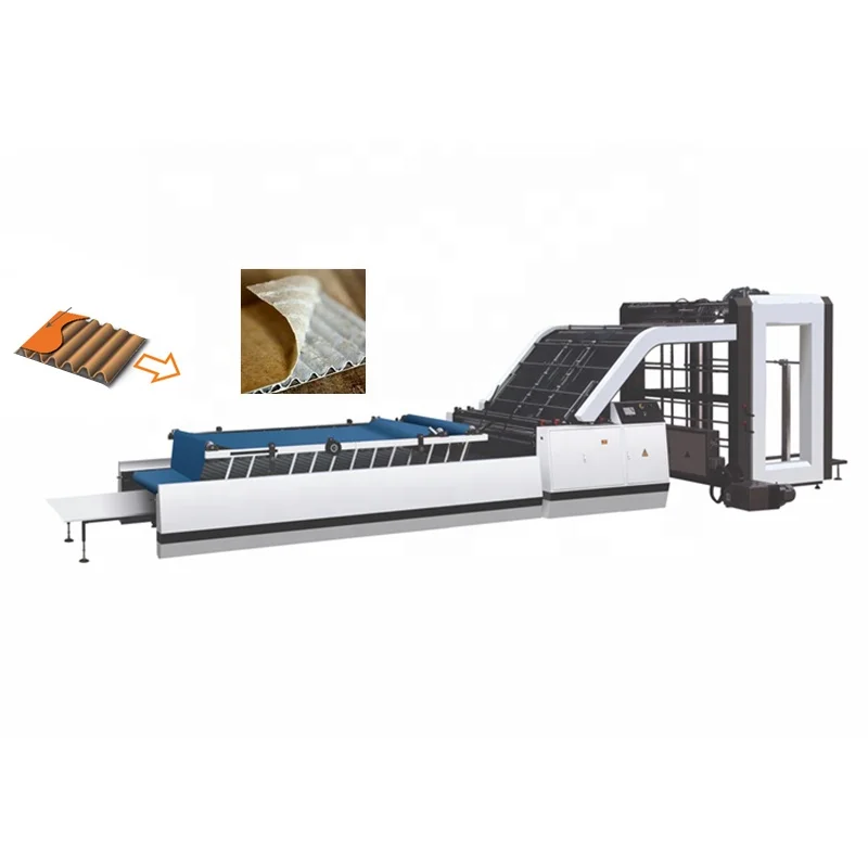 Zhenhua-tmqg Board To Board Pasting Laminating Gluing Cardboard ...