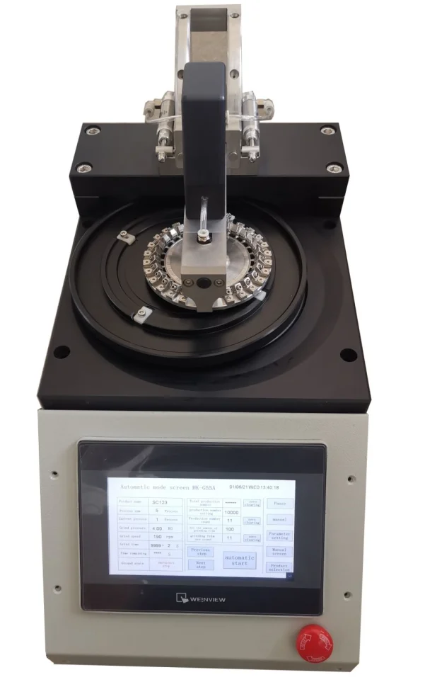 MPO Fiber Polishing Machine System for Efficient Production