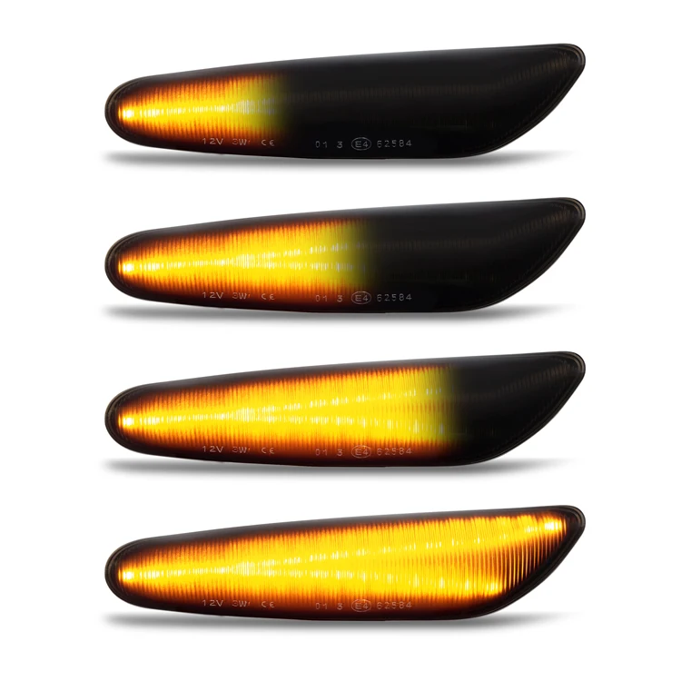 Dynamic Led Side Marker Indicator Lights For Bmw E90 E91 E92 E93 E46 ...
