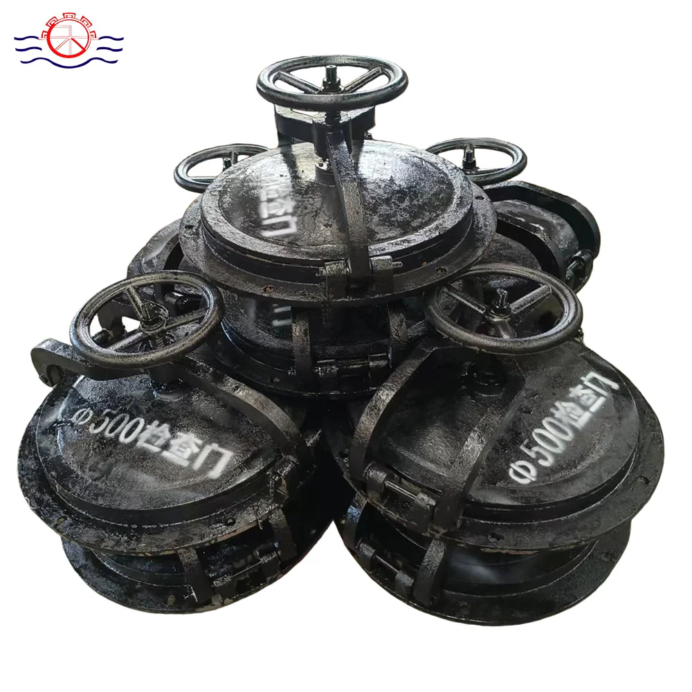 HT200 Casting Iron Boiler Inspection Door Positive Pressure Furnace ...