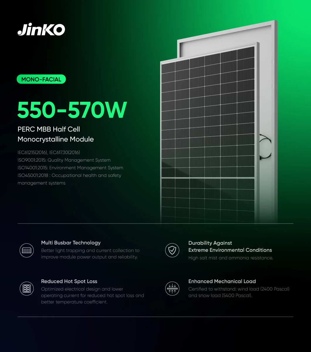Jinko N-type Solar Panel Tier 1 575w 580w Jkm585n-72hl4 Solar Panel In ...