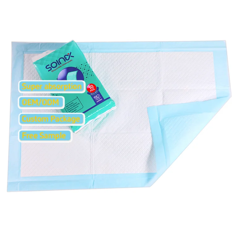 Eco Friendly Disposable Urine Mat Absorbent Waterproof Bamboo Underpad ...
