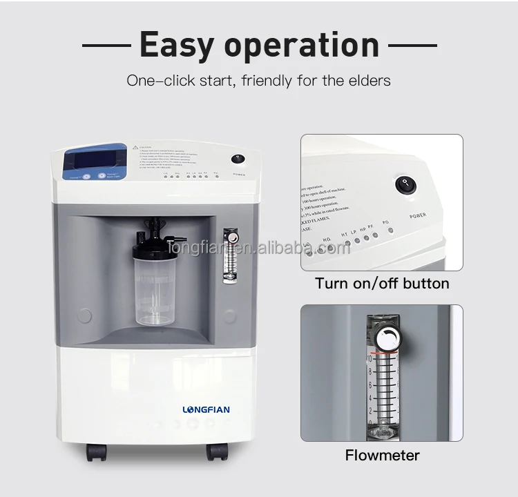 High Quality Longfian 10l Portable Oxygen Concentrator Jay-10 - Buy 10 ...