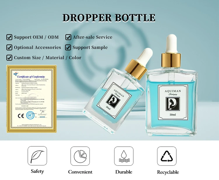 10ml 15ml 30ml 50ml 100ml Empty Square Rectangular Glass Dropper Bottle| Alibaba.com