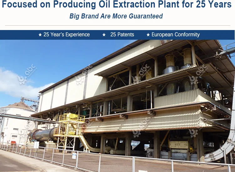 Motor Driven Solvent Extraction Plant for Mechanical Making with ...
