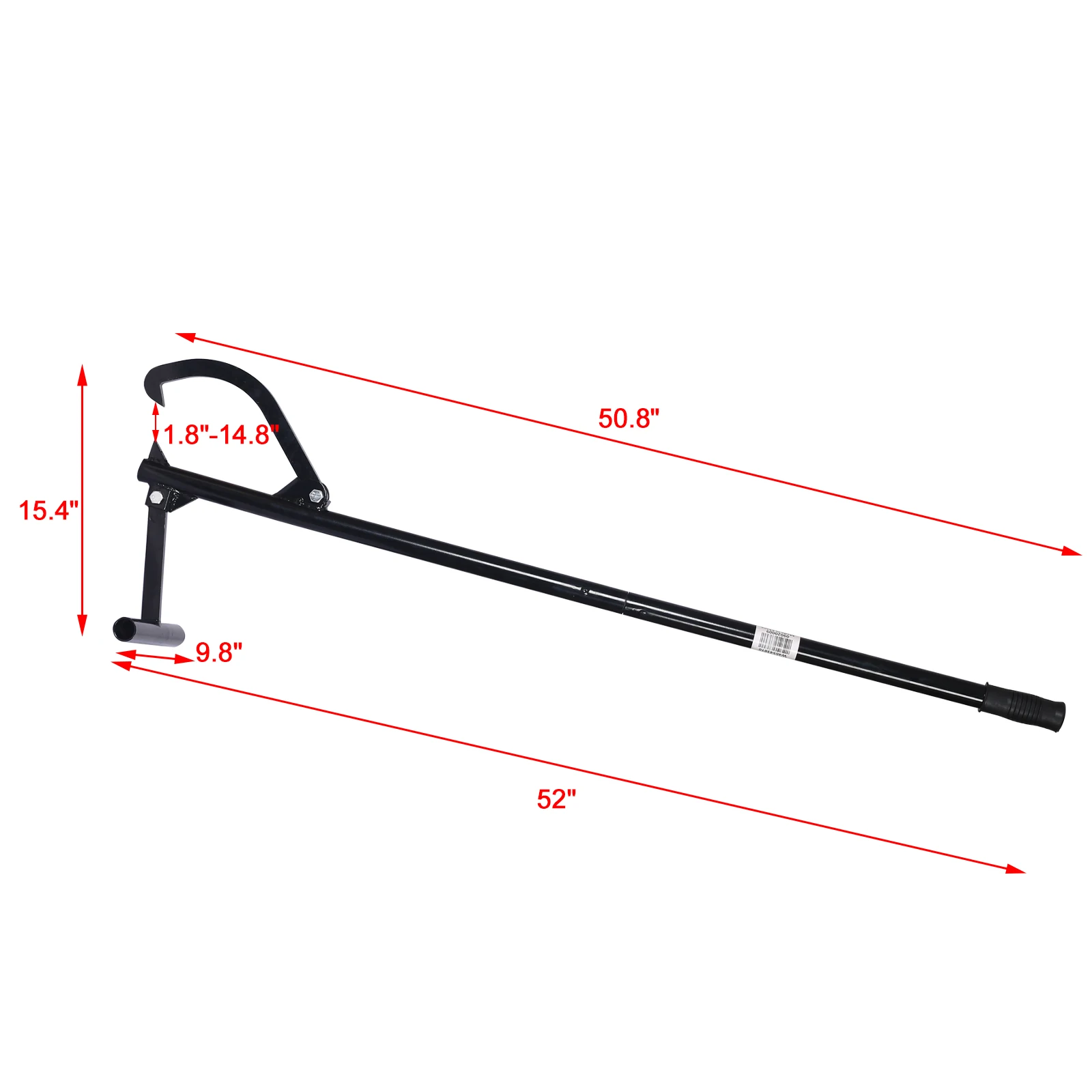 Heavy Duty Retractable Opening Timber Jack Log Lifter