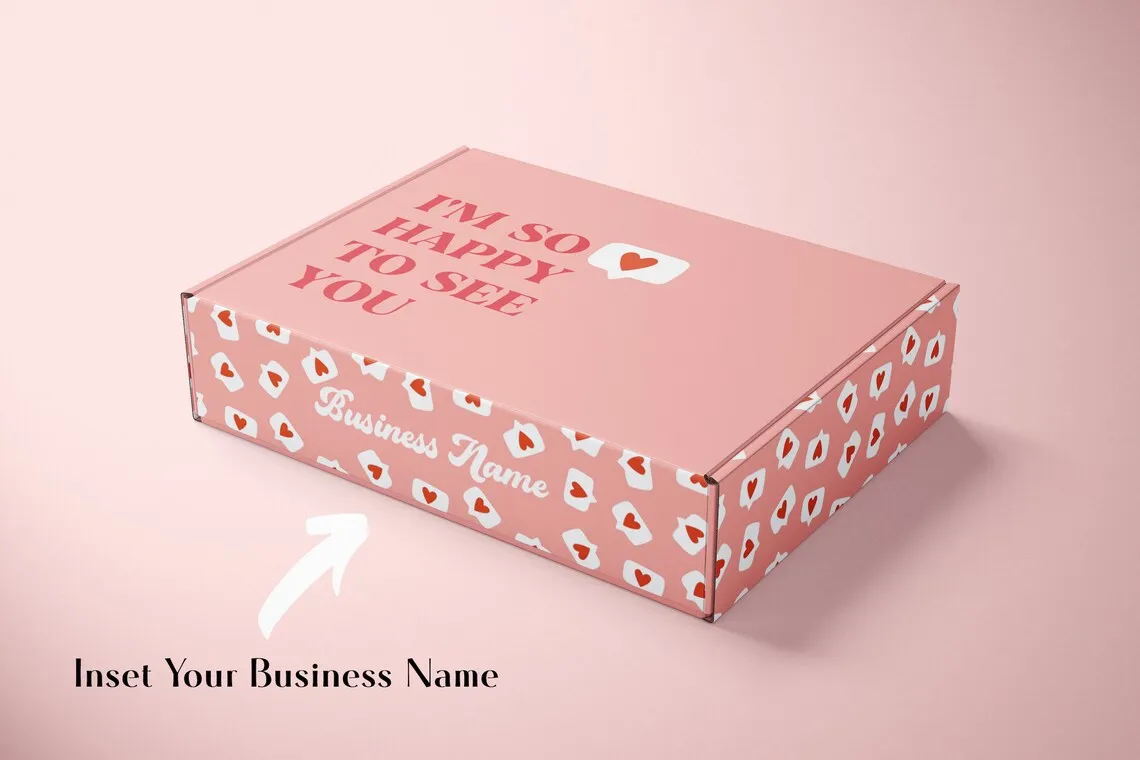 Wholesale Custom Printed Pink Personalized Subscription Mailer Shipping ...