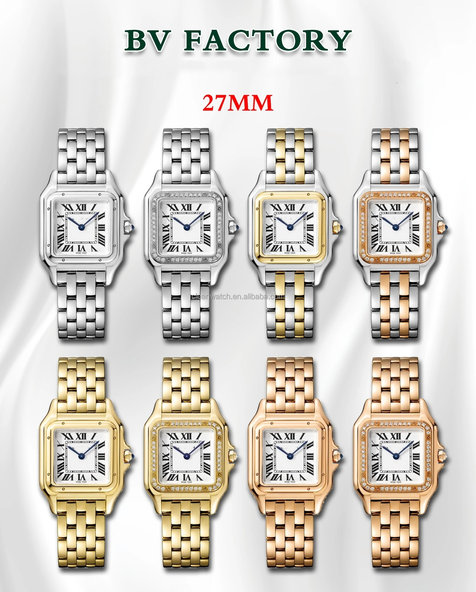 Wholesale Top Original Luxury Brand Bracelet Tanks Quartz Watches For ...