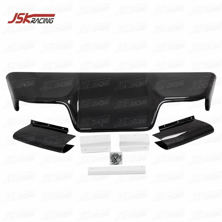 Jdm Style Carbon Fiber Rear Diffuser For 2003-2008 Nissan 350z Z33 ...