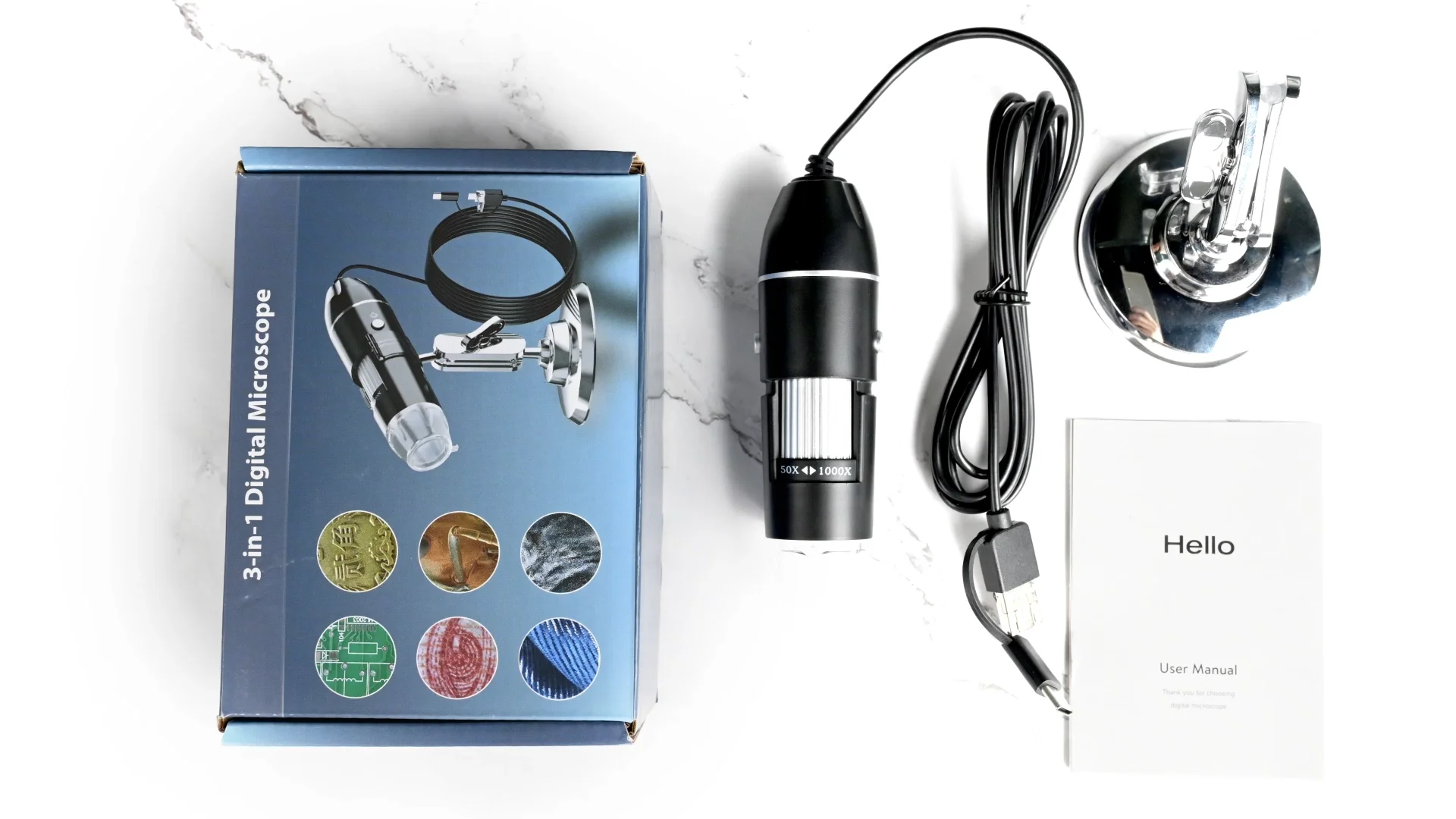 321-b Digital Microscope Camera 3in1 Usb Electric Microscopio Camera ...