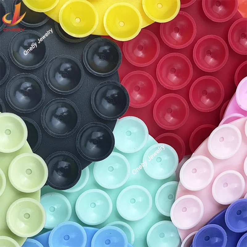 Round Phone Holder - Durable Silicone Suction Mount