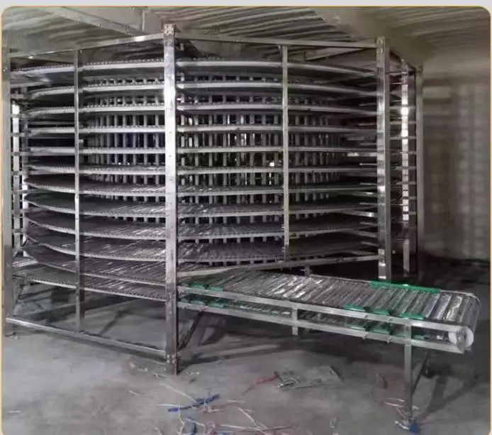 Spiral Roller Conveyor Conveying System Stainless Steel Multi-layer ...
