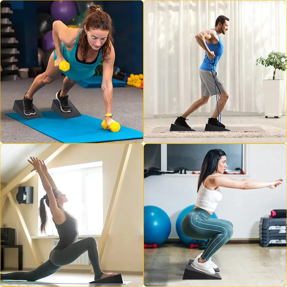 Gymbopro Sport Fitness Eva Squat Block Wedge Calf Stretcher Slant Board ...