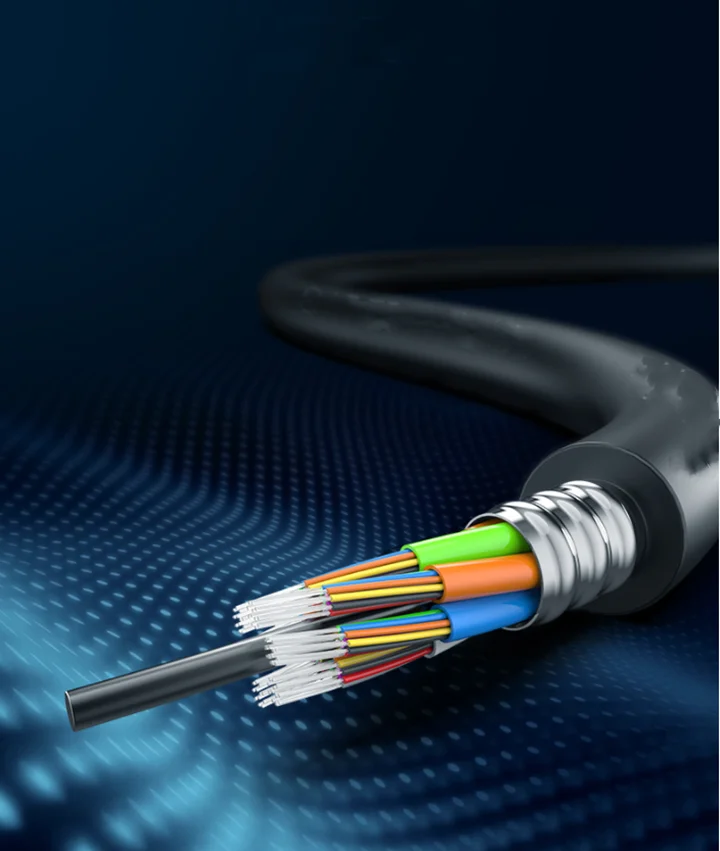 Armoured Optical Fiber Cable - 1 to 288 Cores GYTA GYTS53