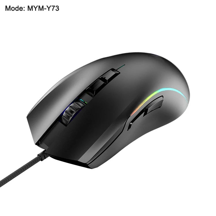 7200 Adjustable Dpi Ergonomic Chromatic Wired Gaming Mouse Computer ...