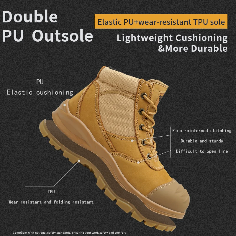 ZSTEP Safety Shoes - Durable, Comfortable Work Boots