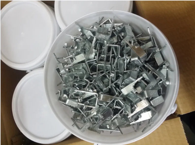 S1 S2 S3 S4 Galvanized Steel Wire Cable Staples - Durable and Reliable