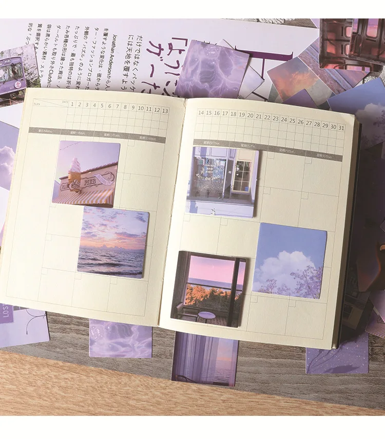 Fresh Cloud Mist Boxed Stickers Creative DIY Decorative Stickers 46 ...