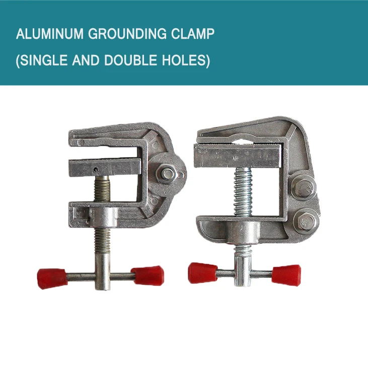 Copper Grounding Clamps - Reliable Earth Rod Connectors