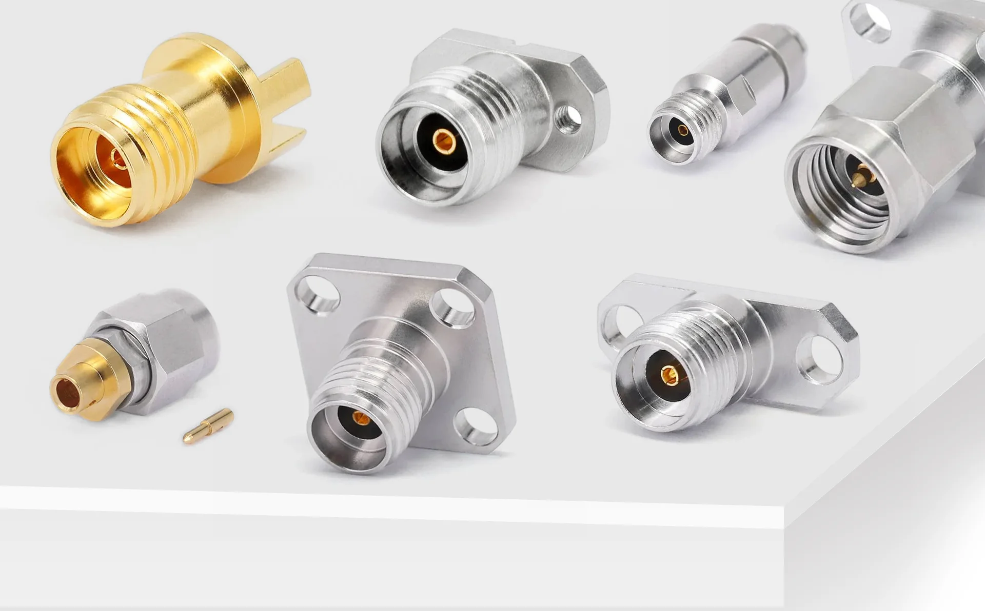 Gwave 2.92mm Female RF Connector 50 Ohm Stainless Steel Field ...