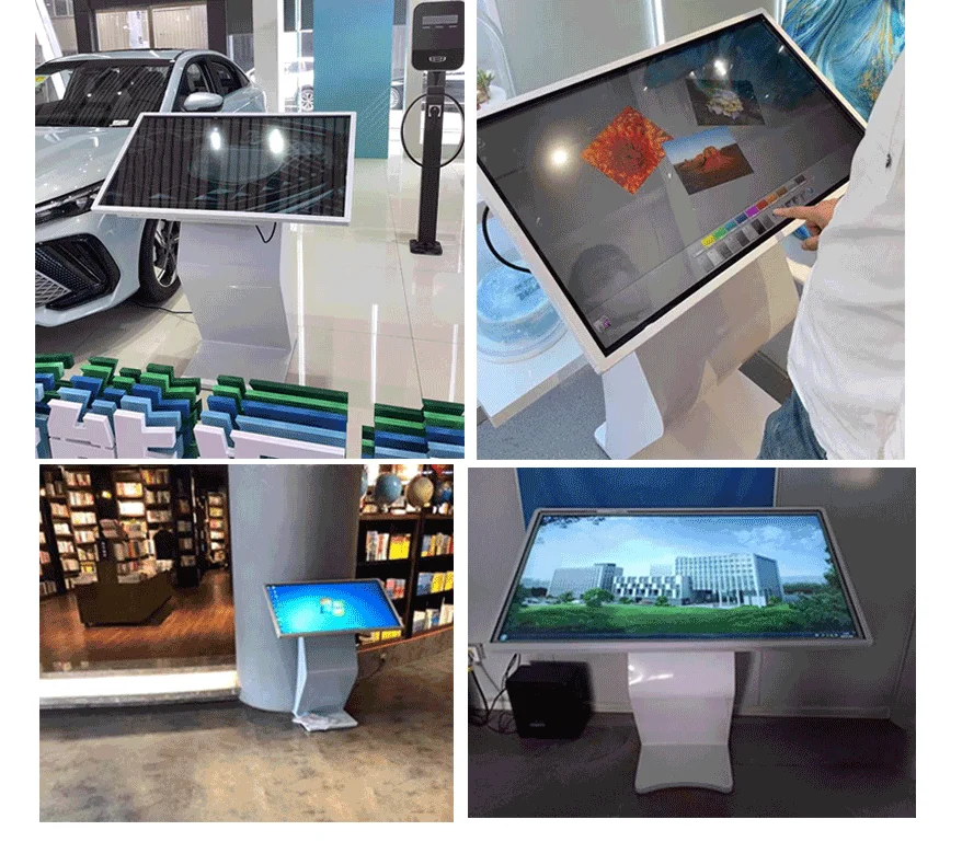 55 Inch Horizontal Advertising Machine And Self-service Query Machine ...