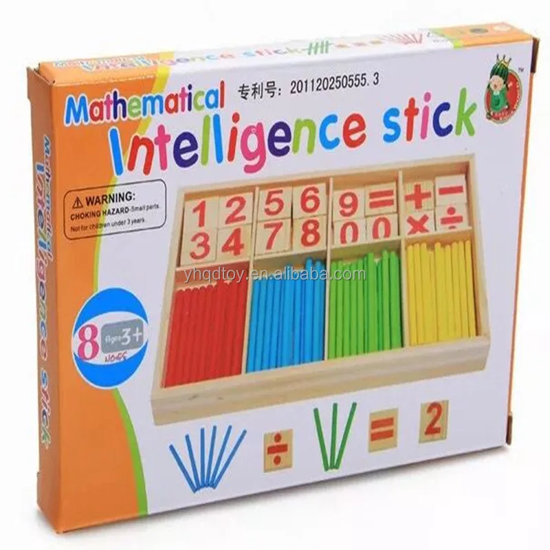 Montessori Math Number Counting Sticks - Educational Toys