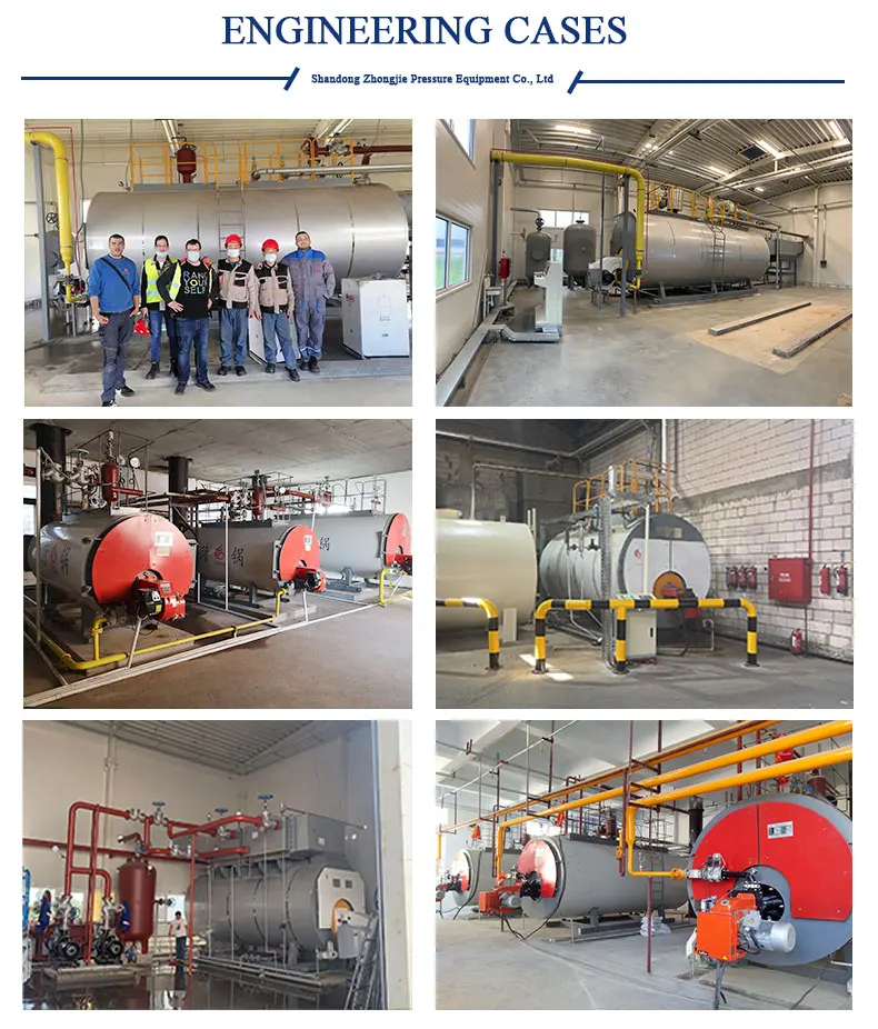 CJSE Best Quality Wns 1 Ton Industrial Steam Boiler Industrial Steam ...