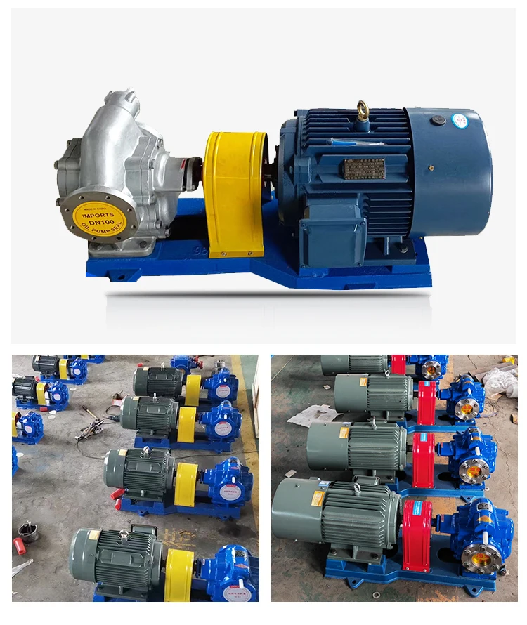 Kcb Explosion Proof Electric Motor Hydraulic Gear Pump For Diesel ...